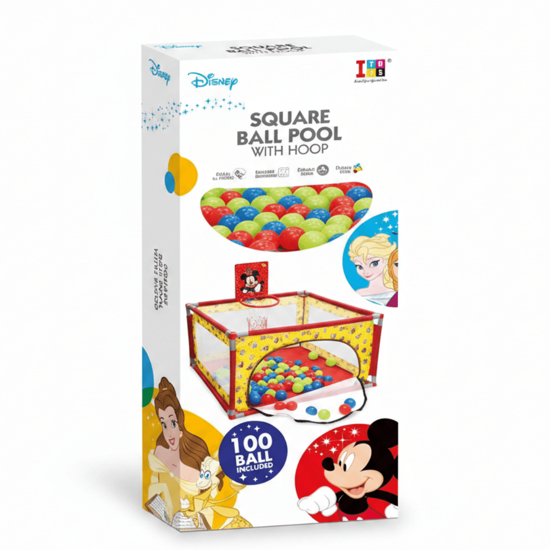 Buy Itoys Square Ball Pool with Hoop Online – Naivri